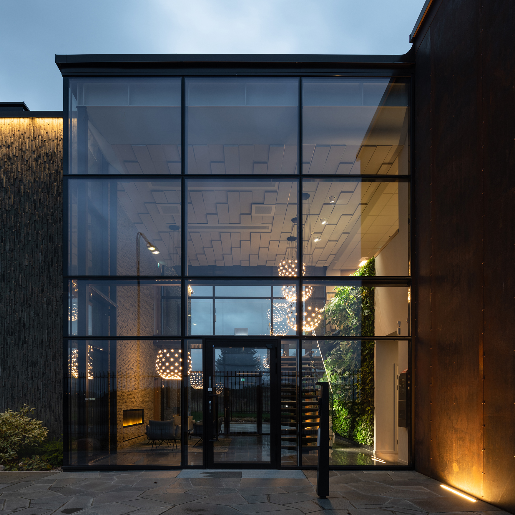 EAAB office, lighting project Uppsala, Sweden - Luceplan