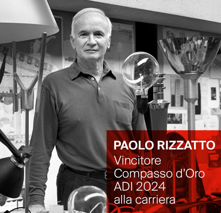 Paolo Rizzatto wins the Compasso d’Oro ADI for the career - Luceplan
