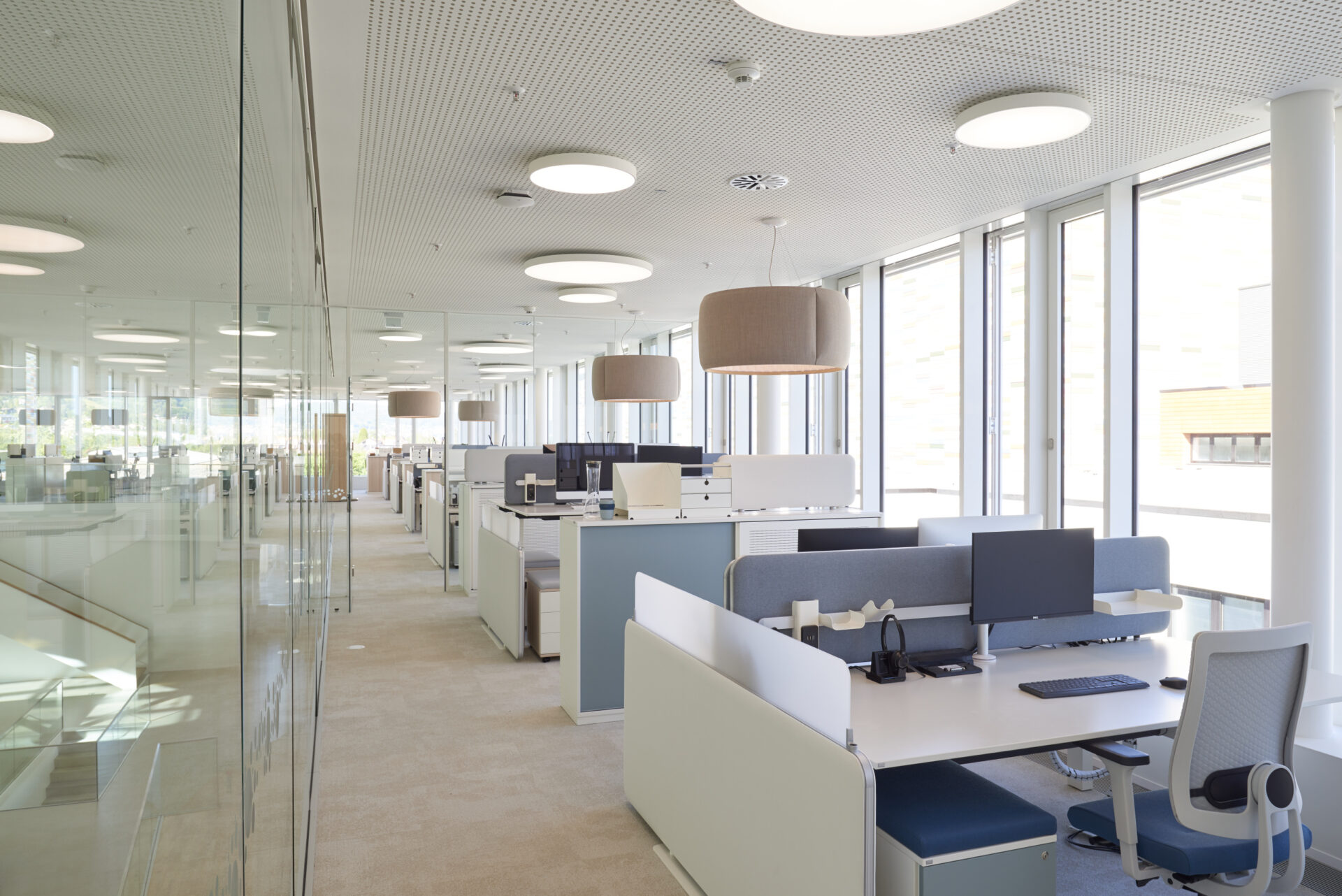 Sedus Smart Office, lighting project Dogern, Germany - Luceplan